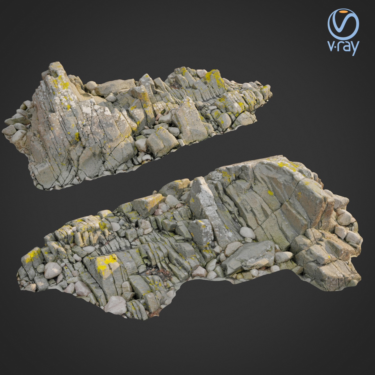 3D model cliff pack c - TurboSquid 1269458