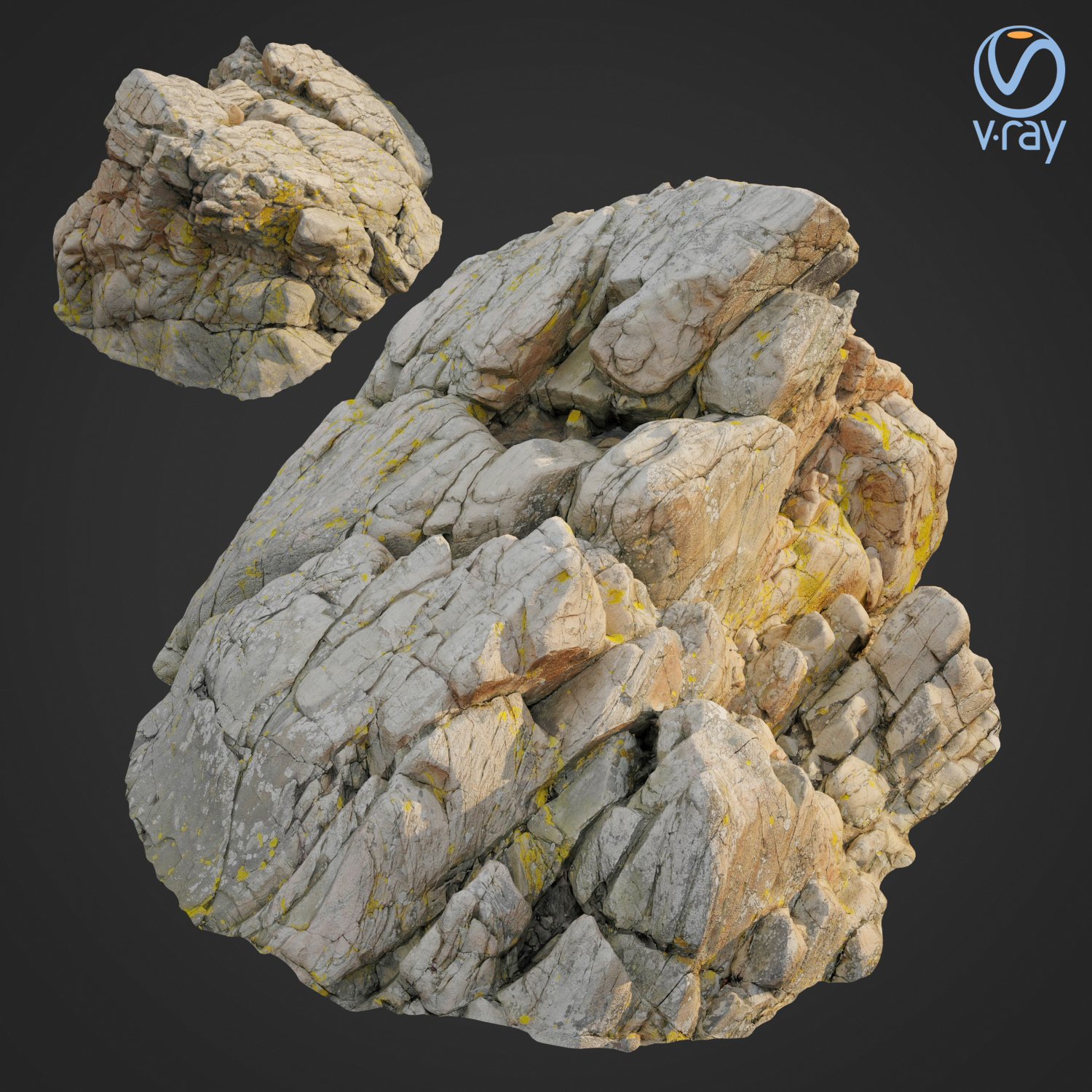 3D model cliff pack c - TurboSquid 1269458