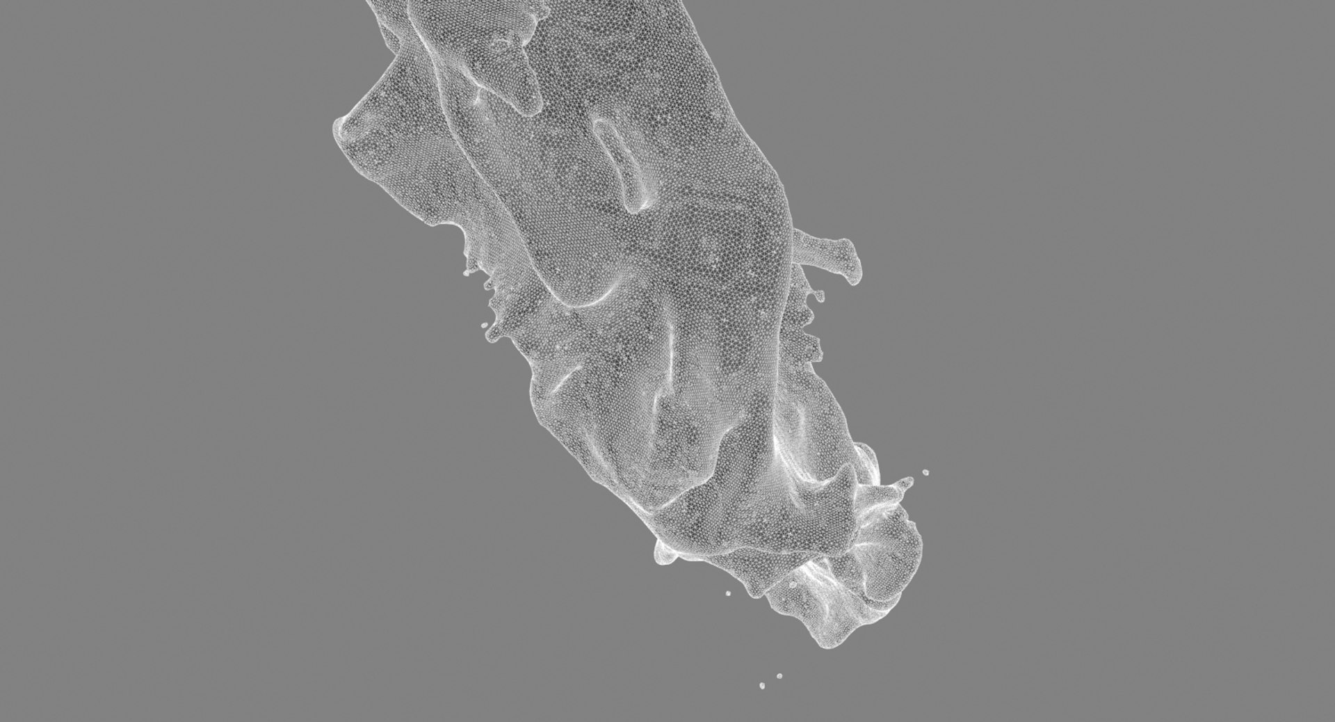 3D Model Liquid Flow Realflow Water - TurboSquid 1355485