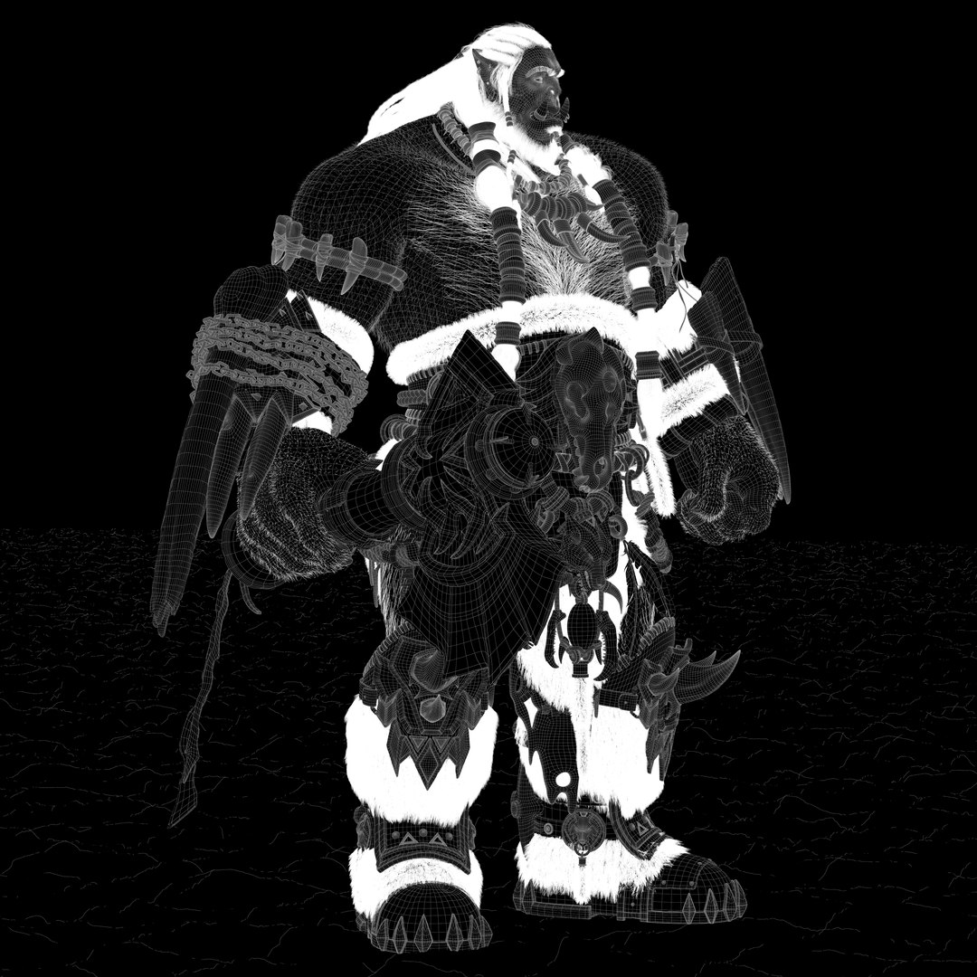 3D Durotan Axe - TurboSquid 2145101