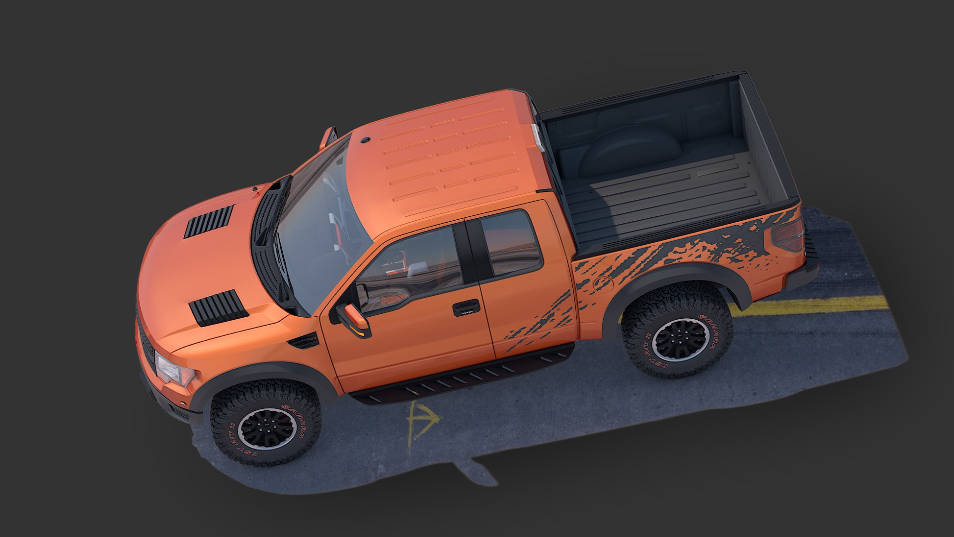 Ford F-150 SVT Raptor 3D Model - TurboSquid 2270802