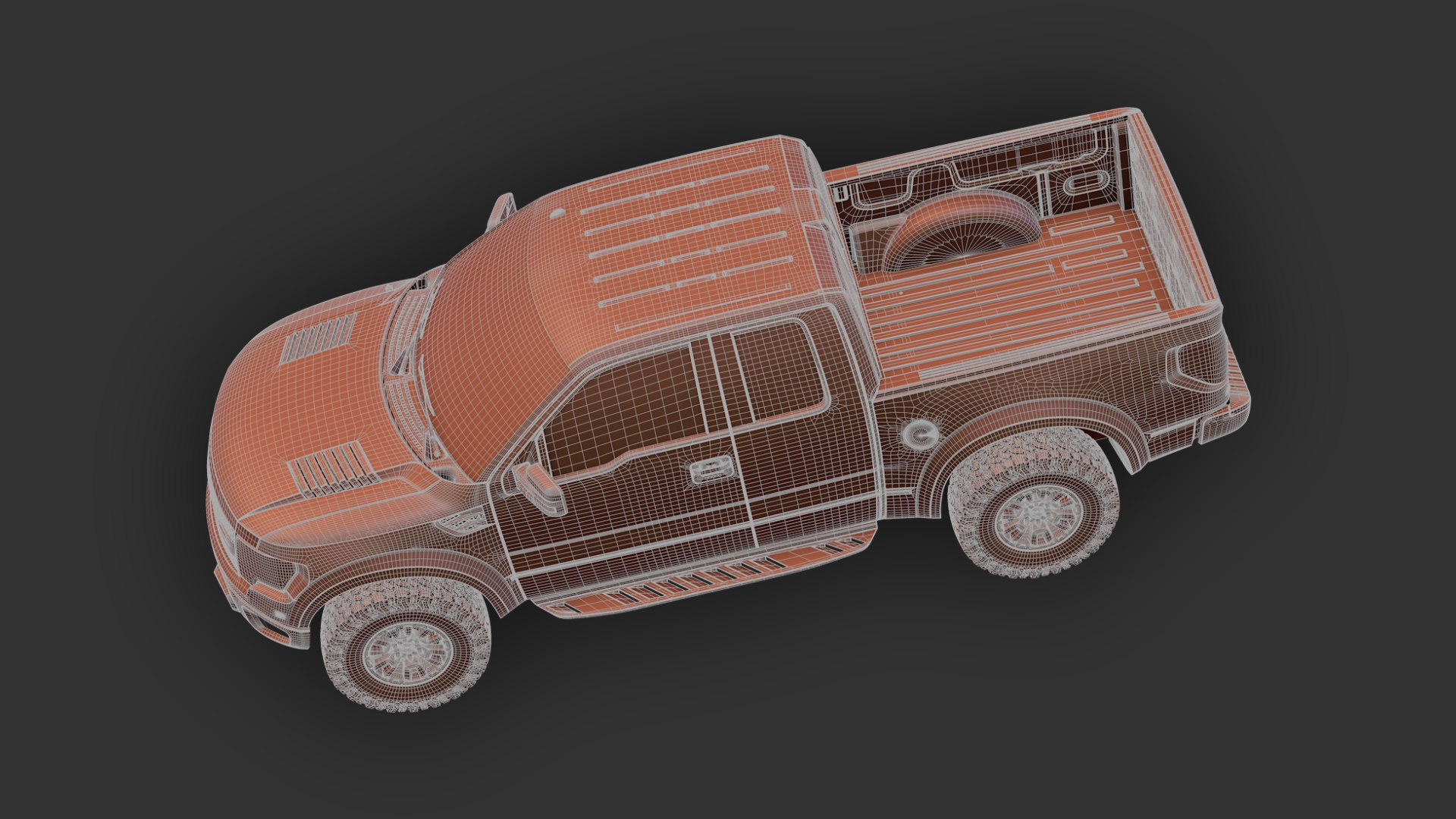 Ford F-150 SVT Raptor 3D Model - TurboSquid 2270802