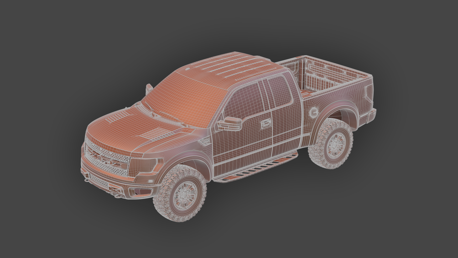 Ford F-150 SVT Raptor 3D Model - TurboSquid 2270802