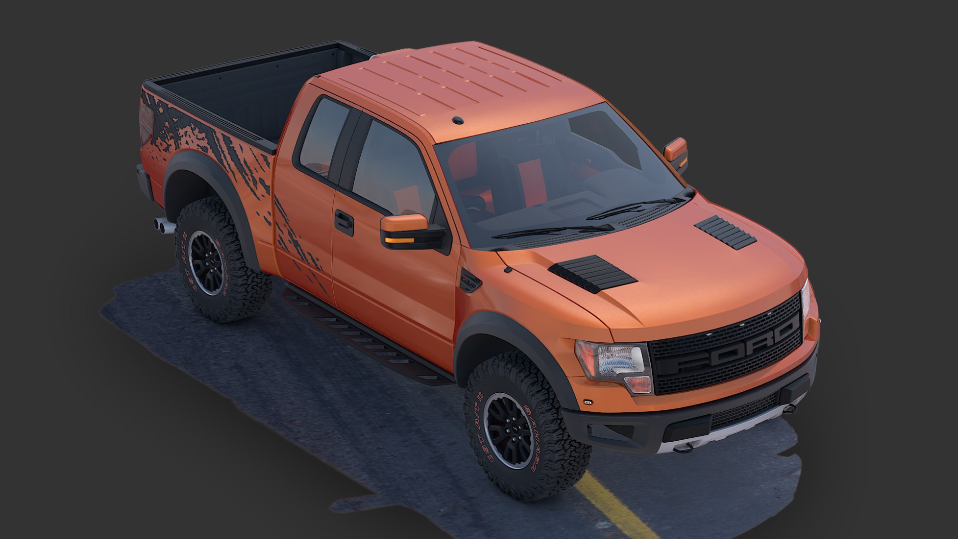 Ford F-150 SVT Raptor 3D Model - TurboSquid 2270802
