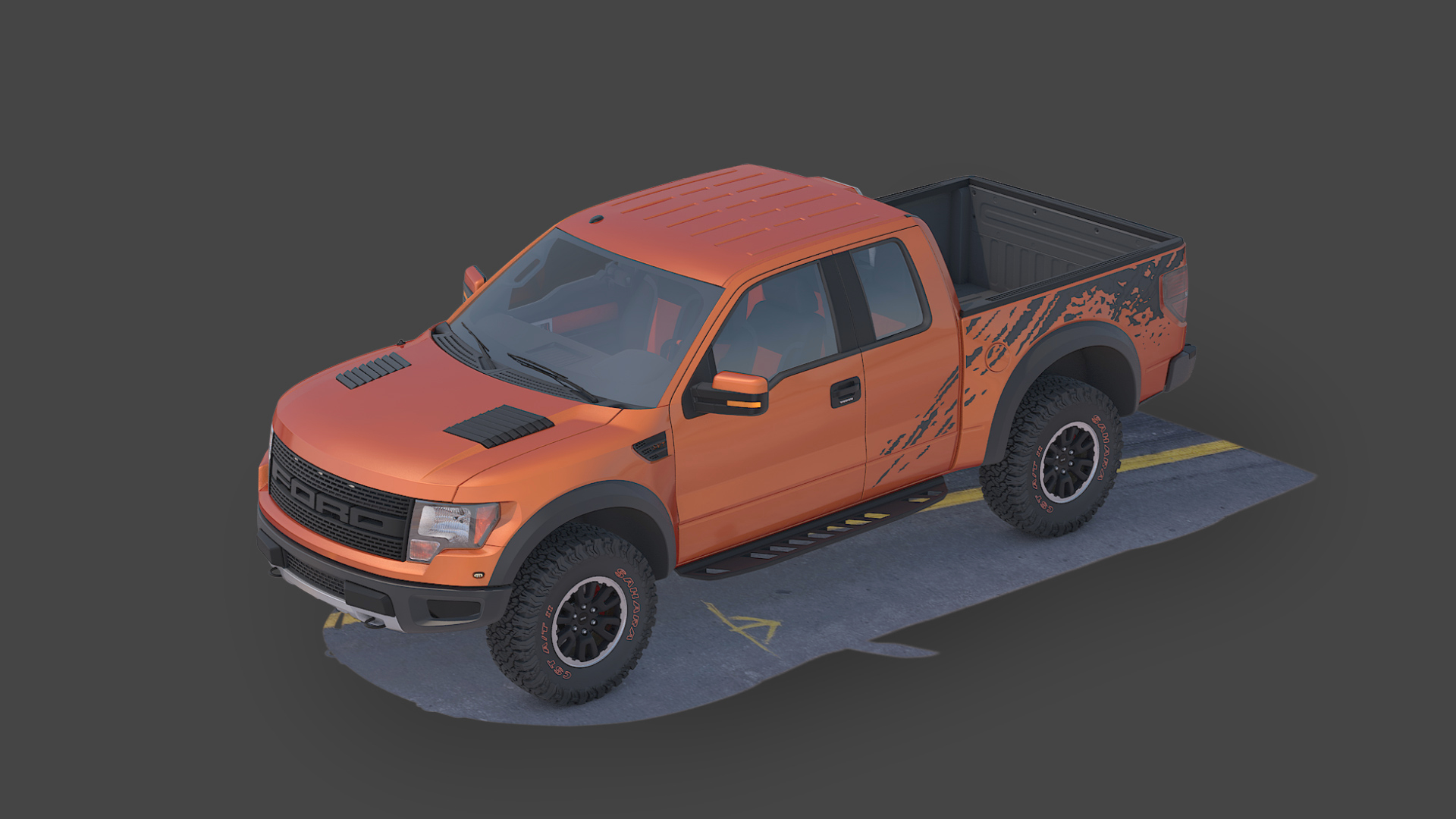 Ford F-150 SVT Raptor 3D Model - TurboSquid 2270802