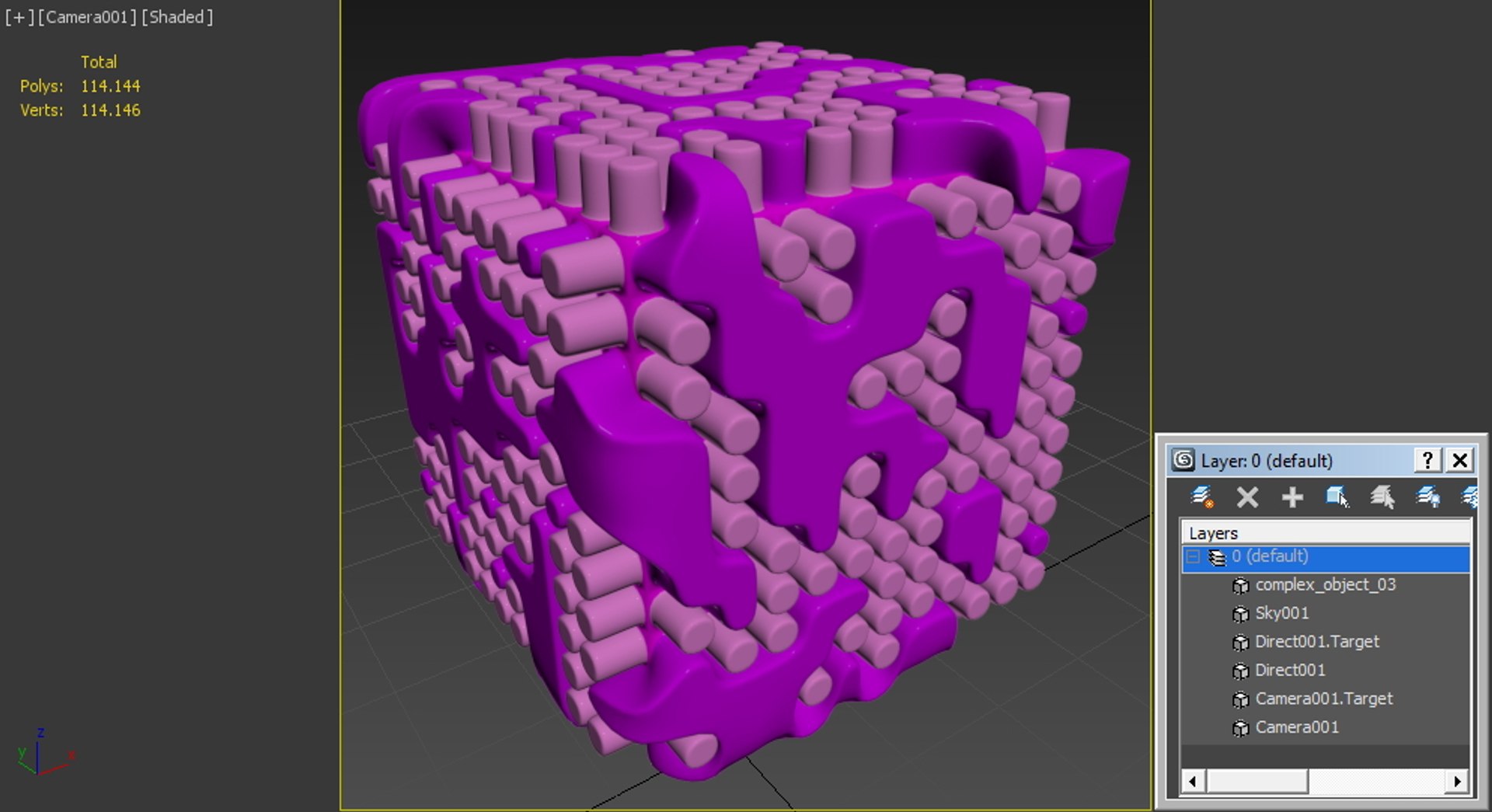 3dsmax Complex Object