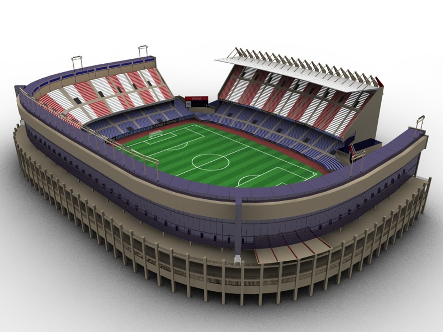 3d Model Football Stadium