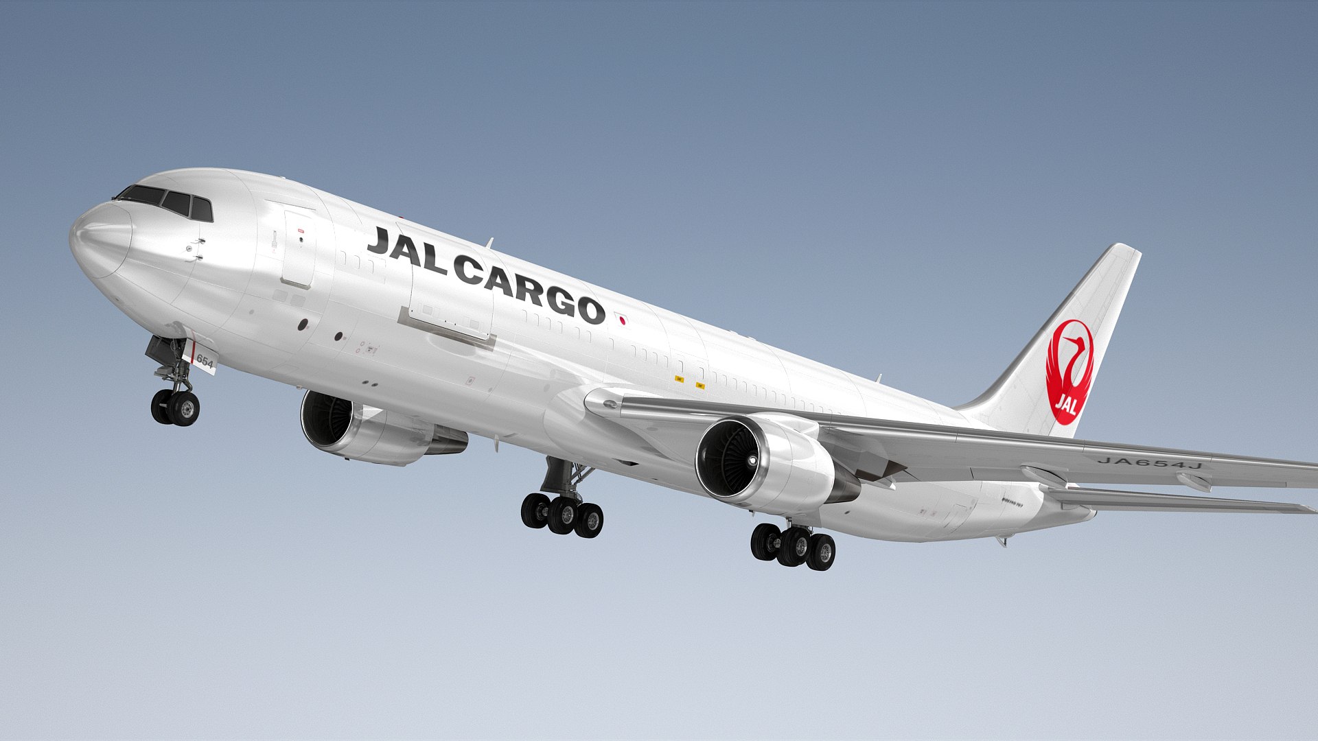 3D Boeing 767-300BCF JAL Cargo Model - TurboSquid 2381427