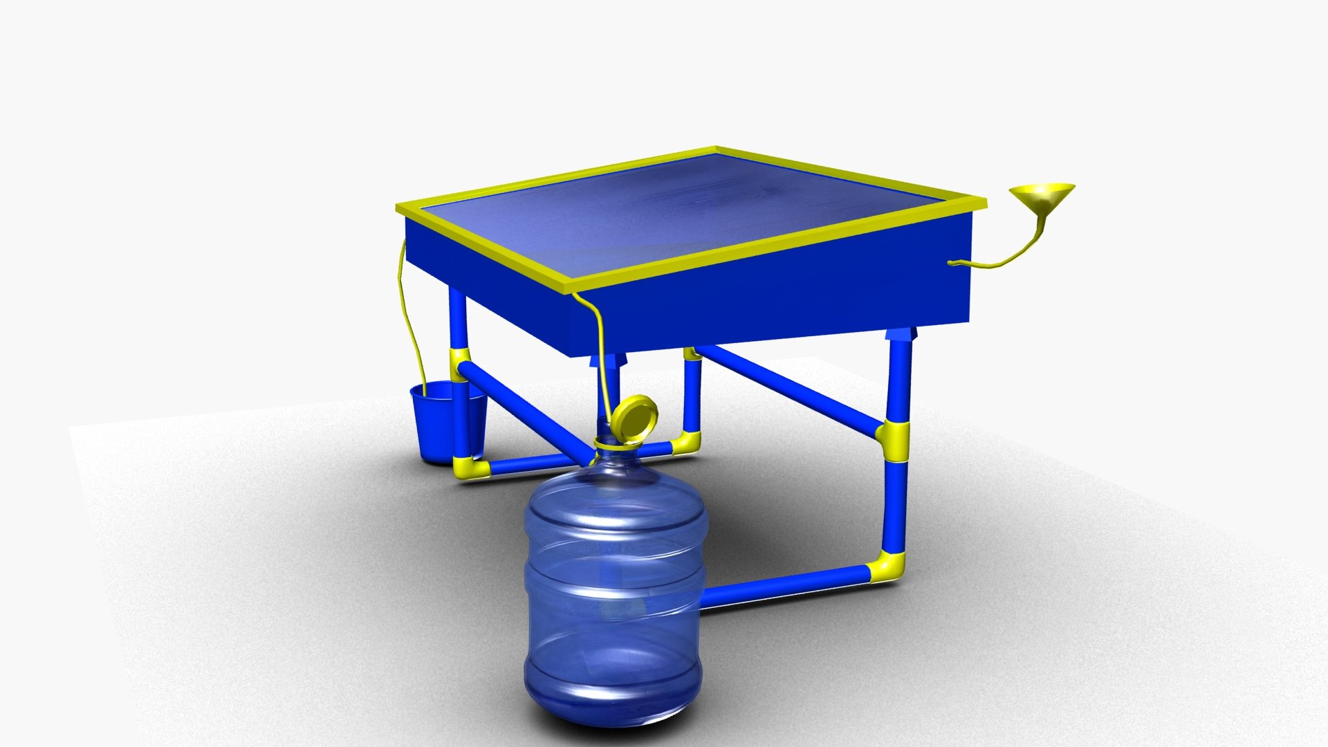 Solar Distillation Plant 3D Model - TurboSquid 2026120