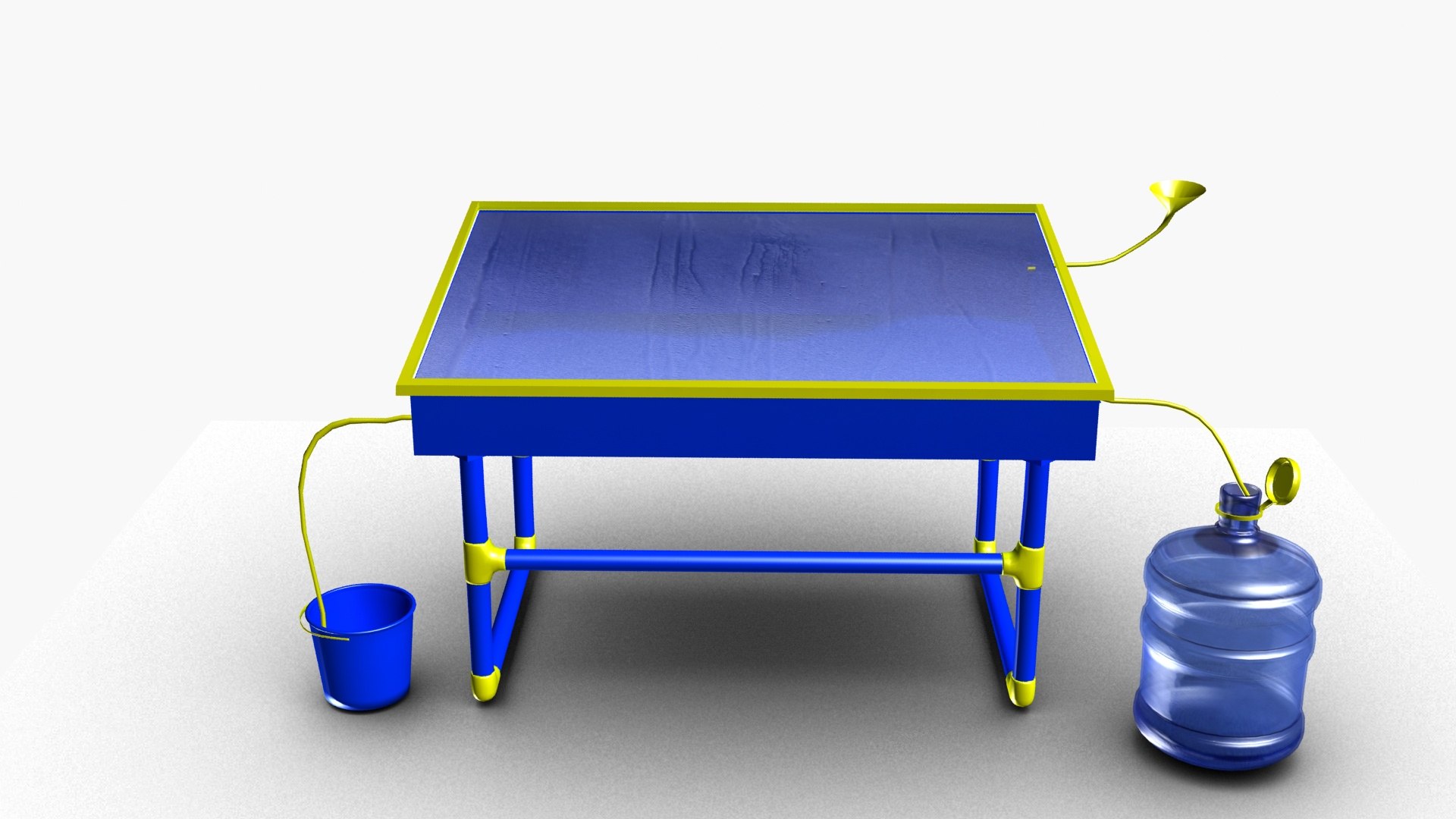Solar Distillation Plant 3D Model - TurboSquid 2026120