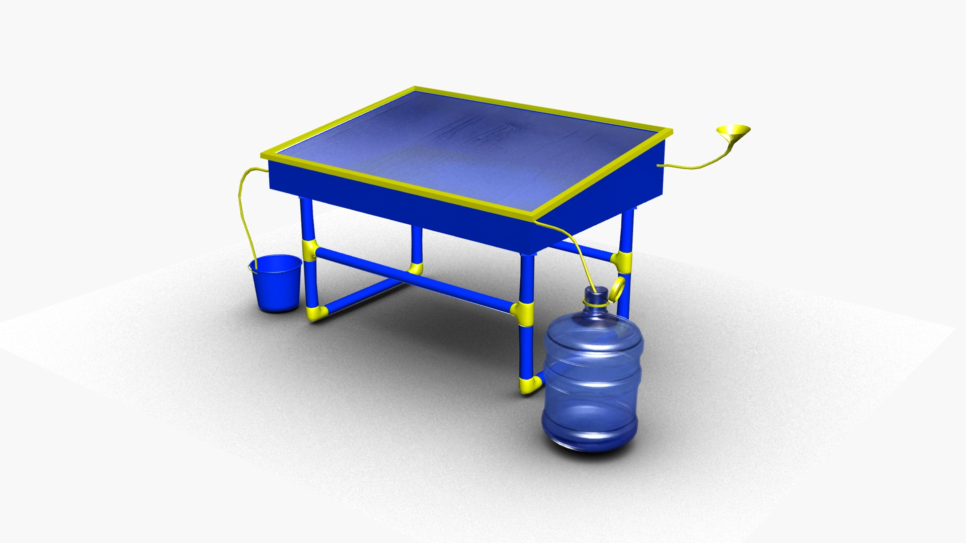 Solar Distillation Plant 3D Model - TurboSquid 2026120