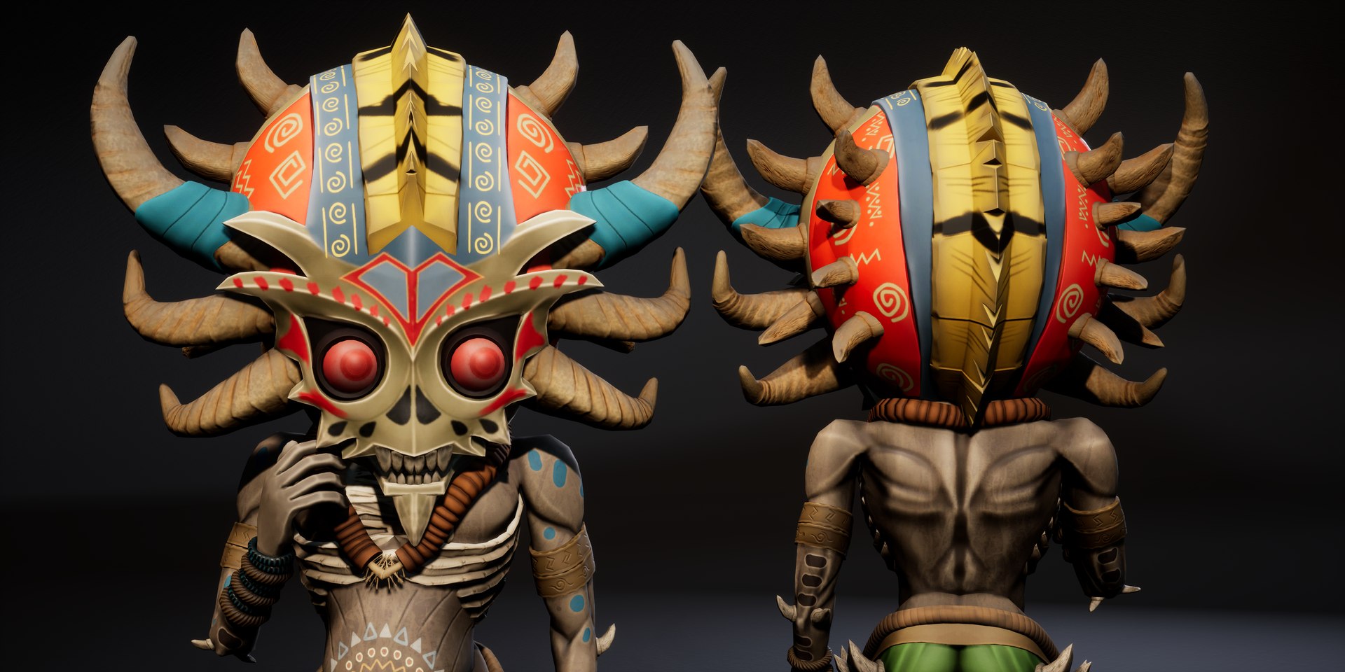 3D Stylized Character Druid 3 Model - TurboSquid 2086481