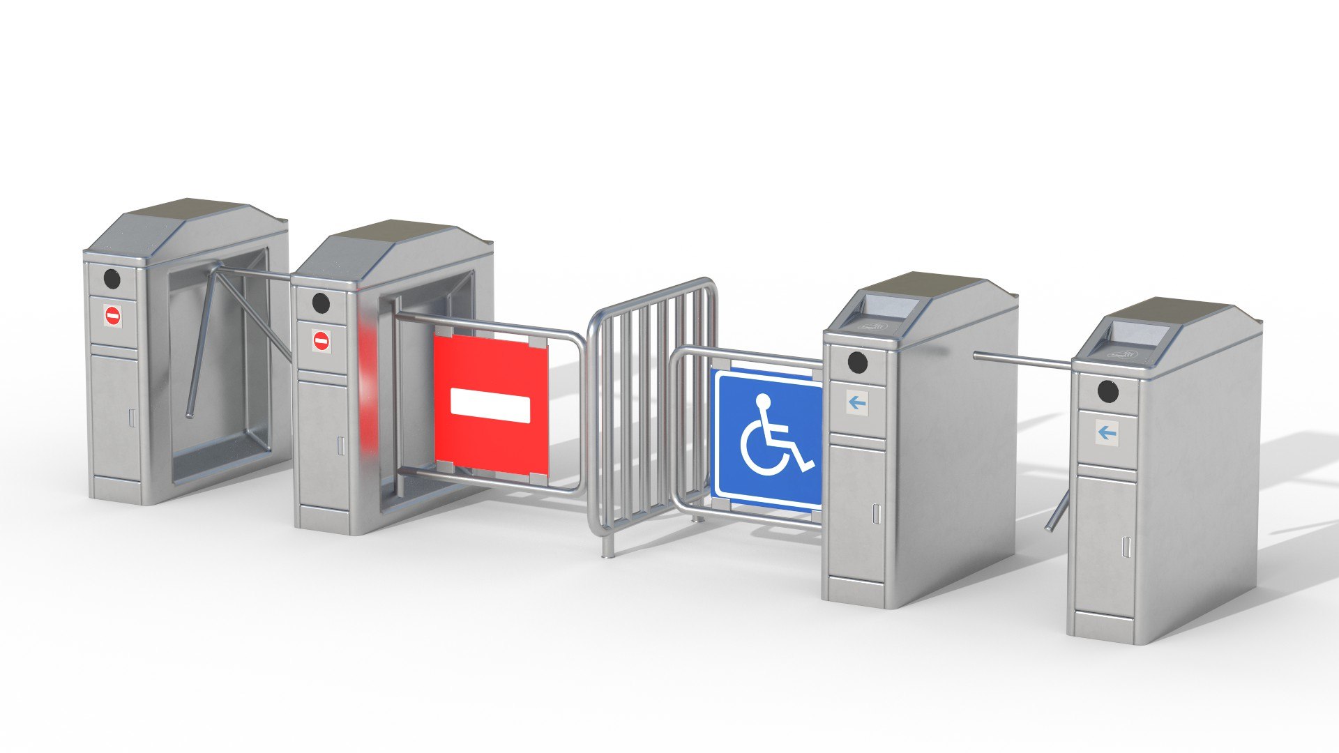 3D Turnstile - TurboSquid 2183596