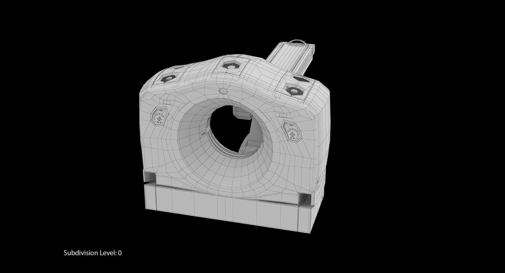 Ge discovery ct750 hd 3D model - TurboSquid 1209497