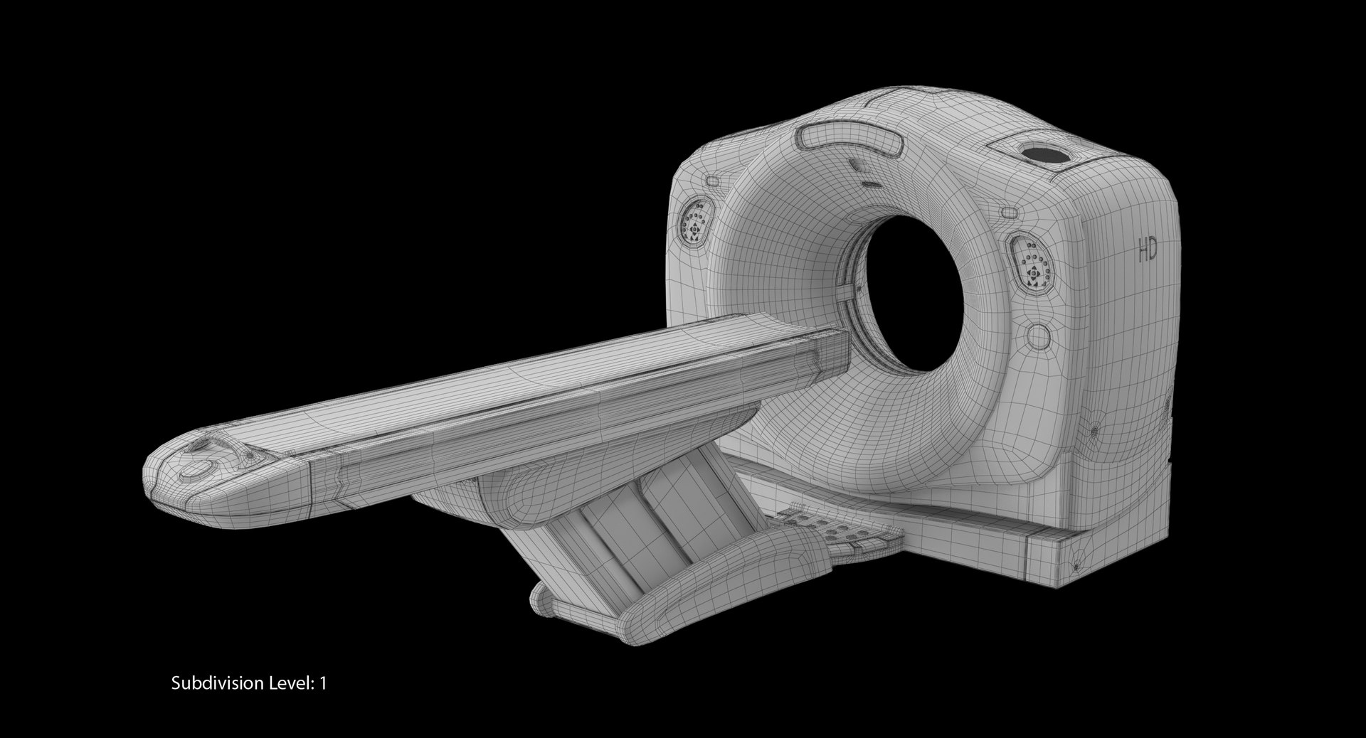 Ge discovery ct750 hd 3D model - TurboSquid 1209497