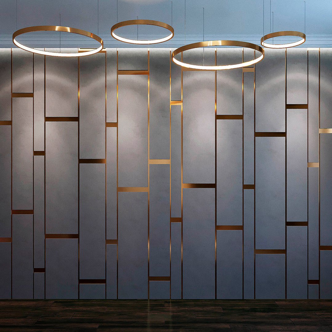 Wall Panel Set 33 3D Model - TurboSquid 1377610