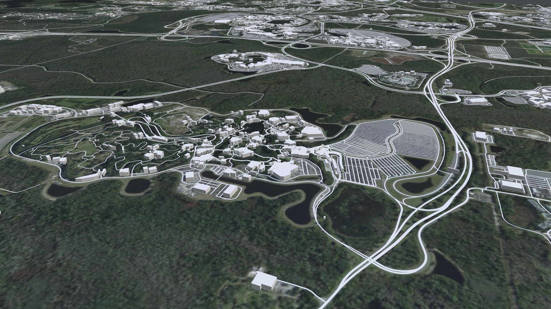 3D Disney World Florida USA Model - TurboSquid 1725227