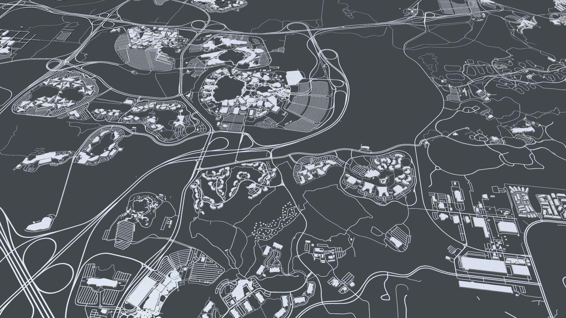 3D Disney World Florida USA Model - TurboSquid 1725227