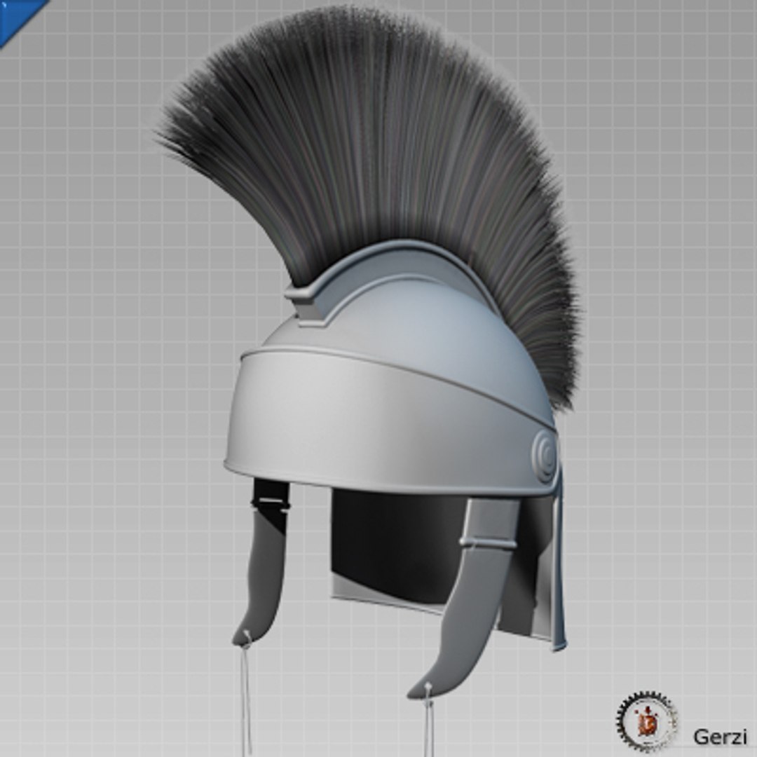 Roman Helmet 3d Model
