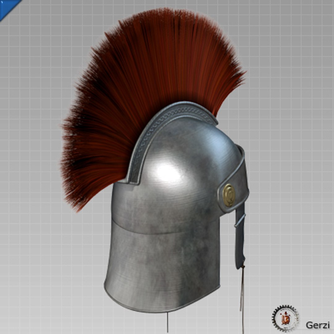 Roman Helmet 3d Model