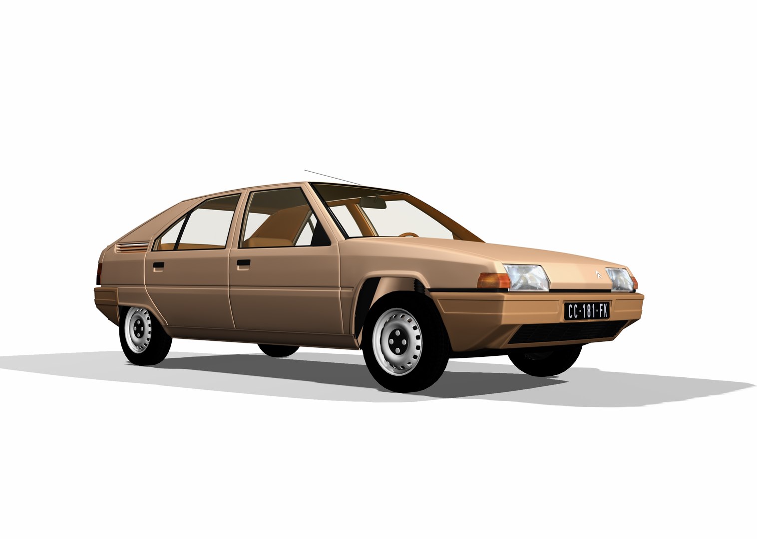 3D Model Citroen Bx E 14 - TurboSquid 1608493