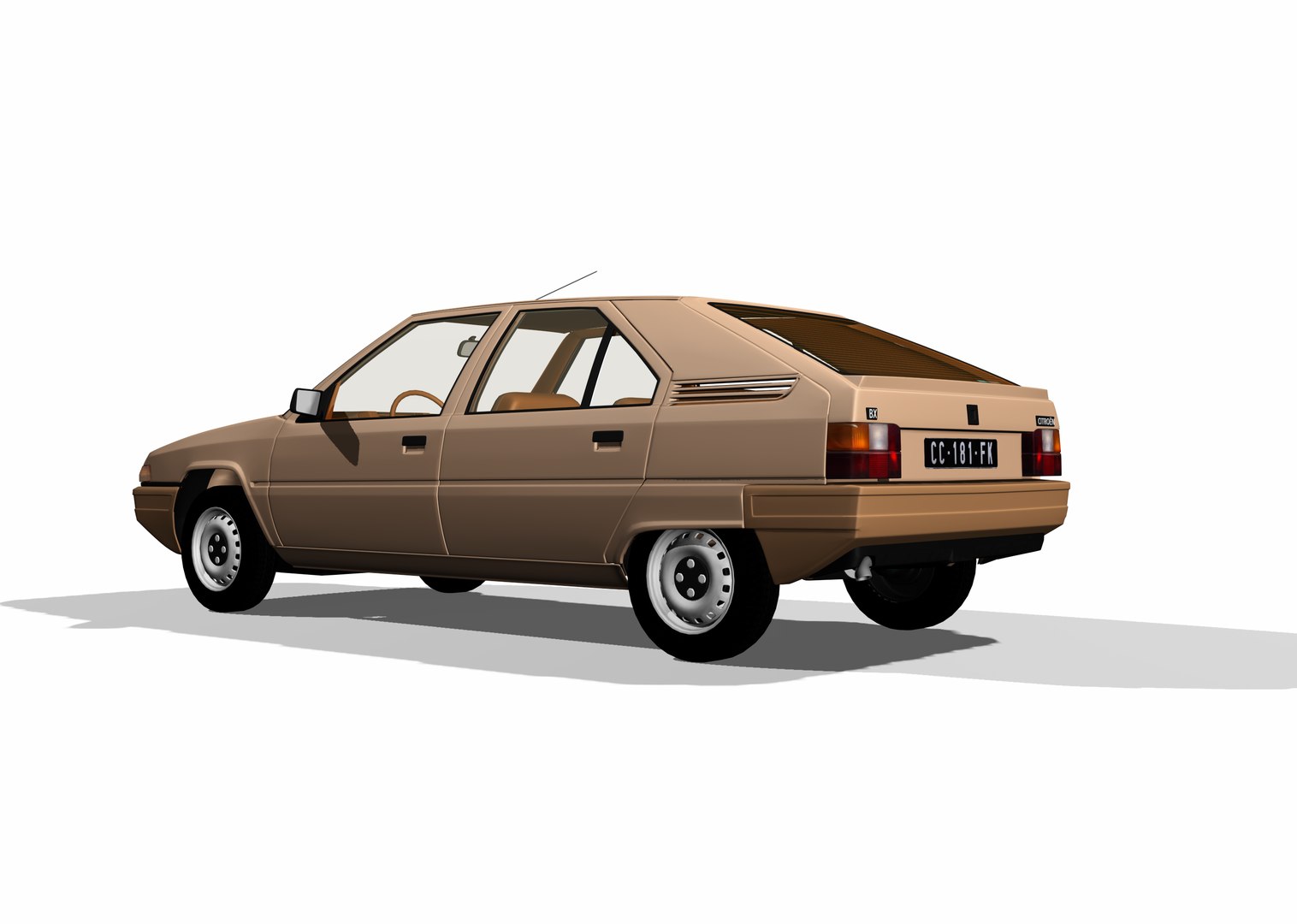 3D Model Citroen Bx E 14 - TurboSquid 1608493