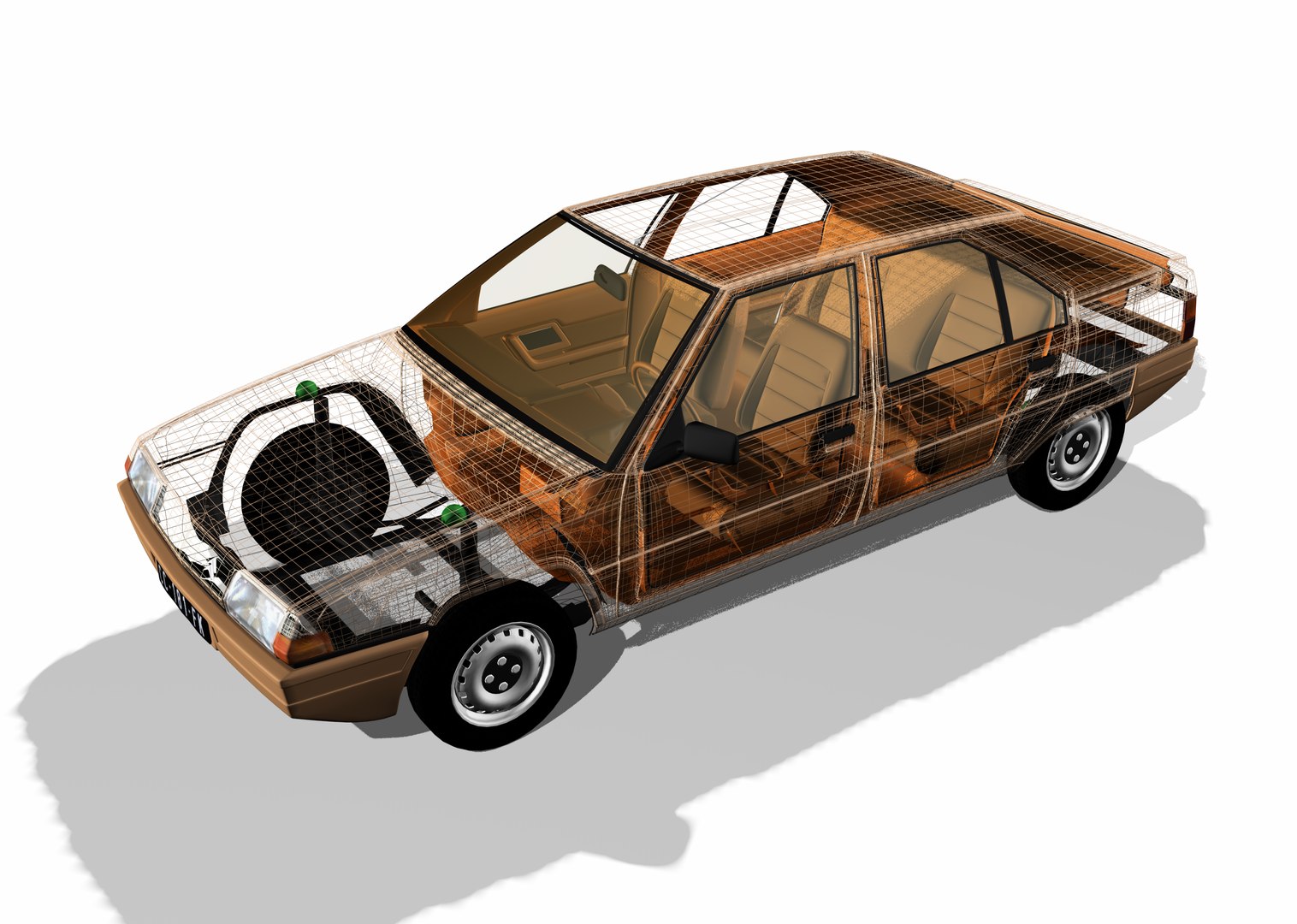 3D Model Citroen Bx E 14 - TurboSquid 1608493