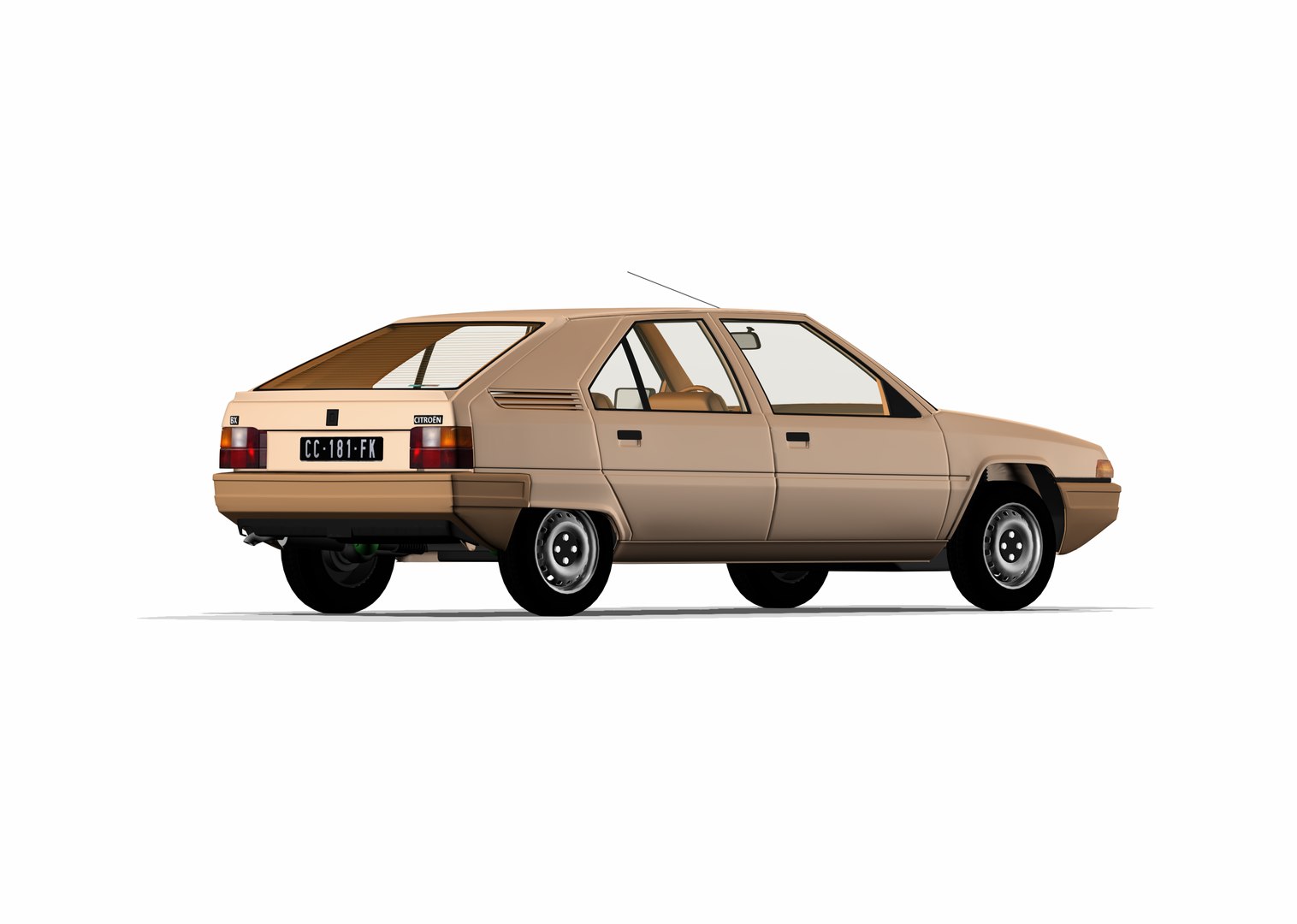 3D Model Citroen Bx E 14 - TurboSquid 1608493