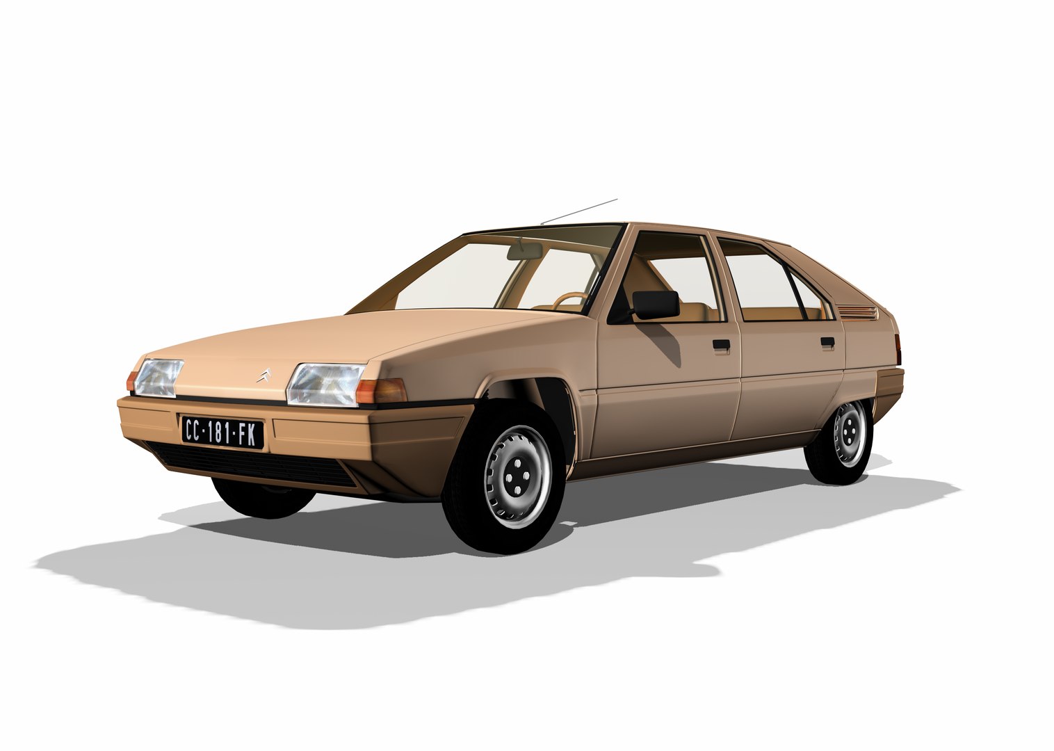 3D Model Citroen Bx E 14 - TurboSquid 1608493
