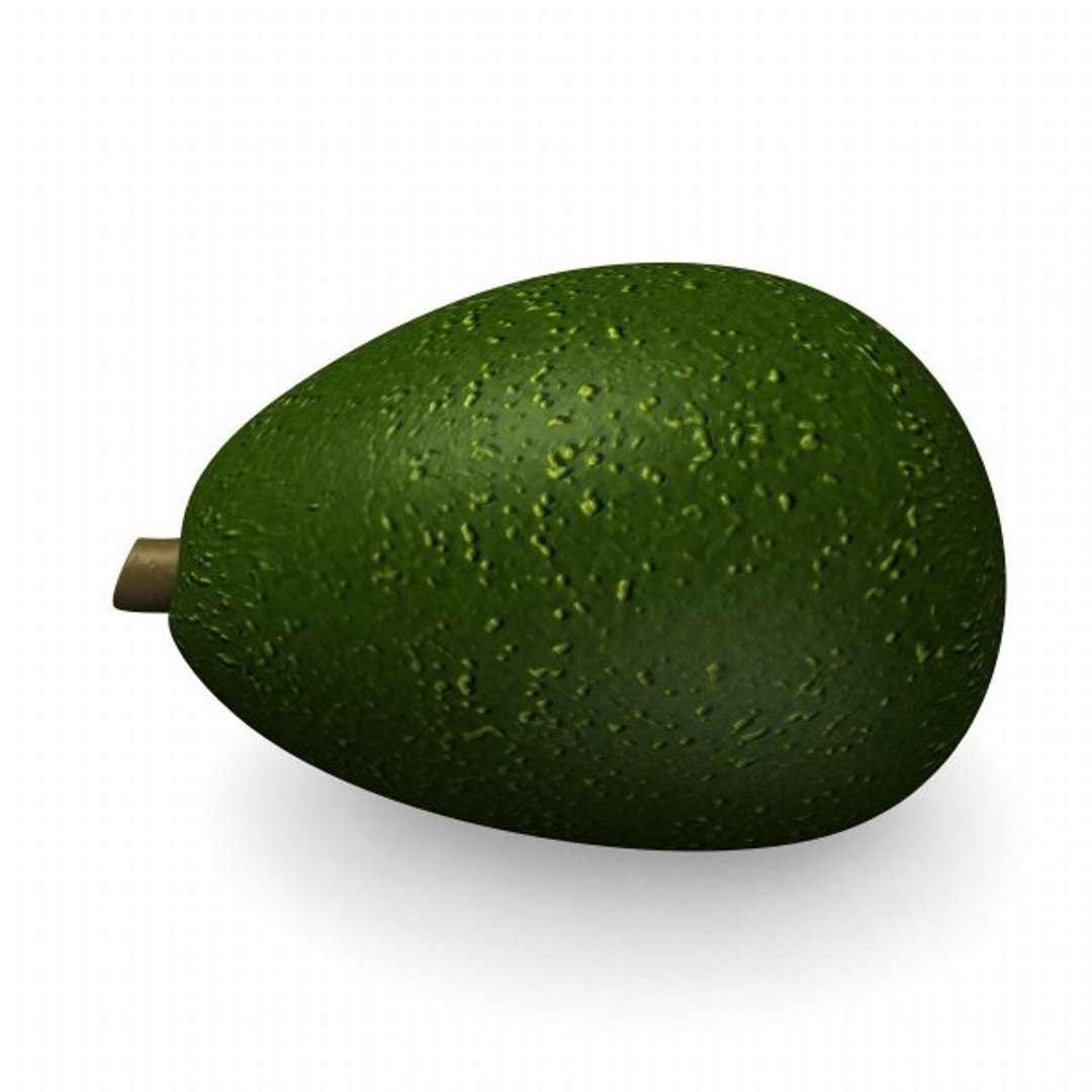 3d 3ds Avocado Fruit