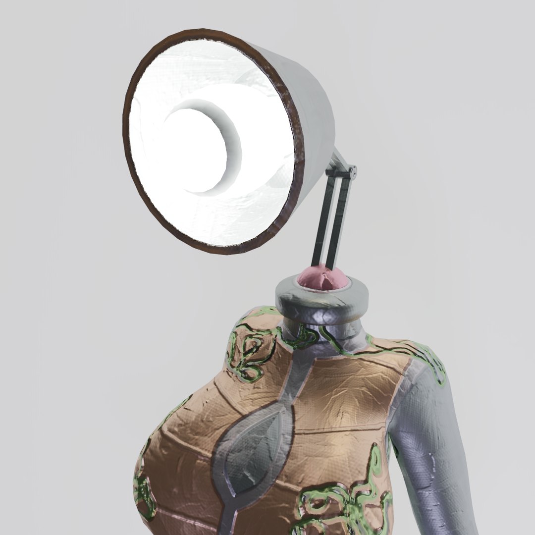 Robot Lamp 3D - TurboSquid 1903693