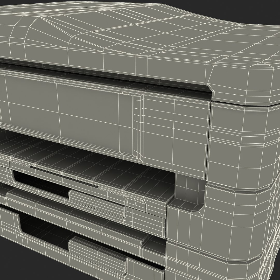 3d model wireless printer epson workforce