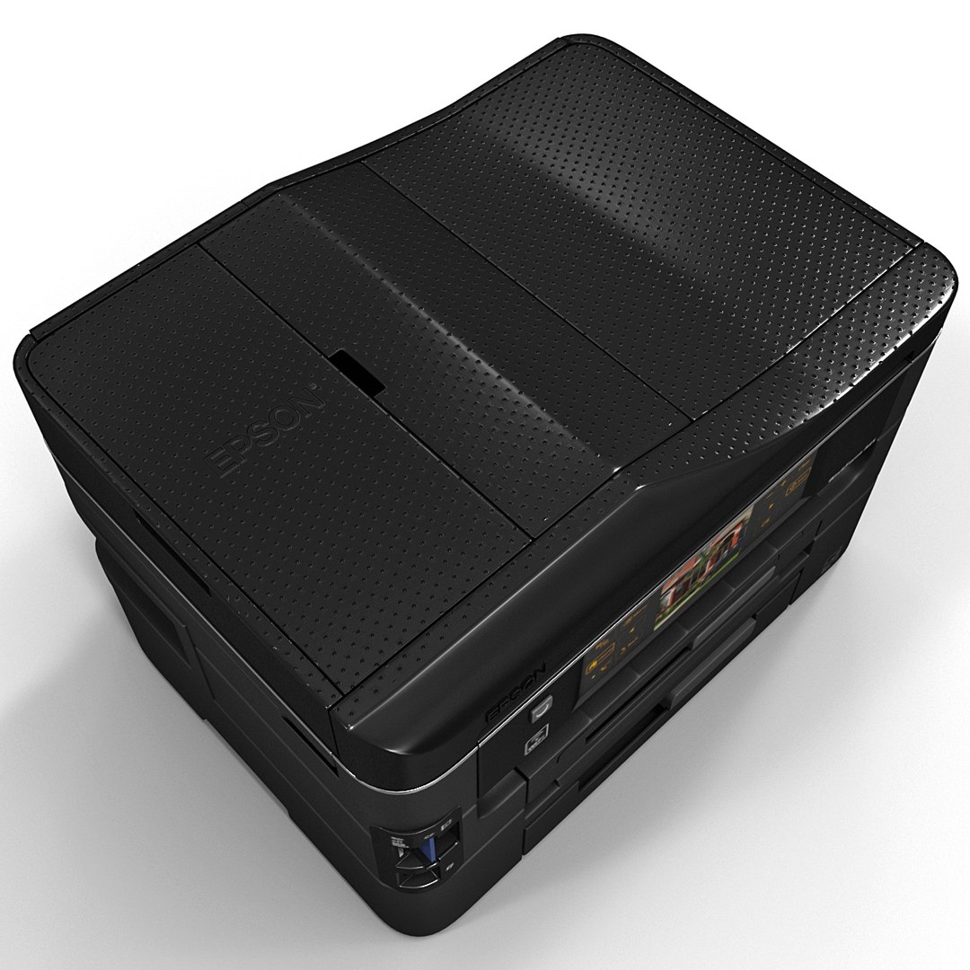 3d model wireless printer epson workforce