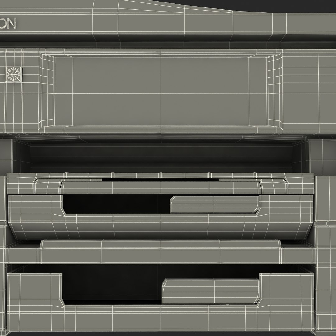 3d model wireless printer epson workforce