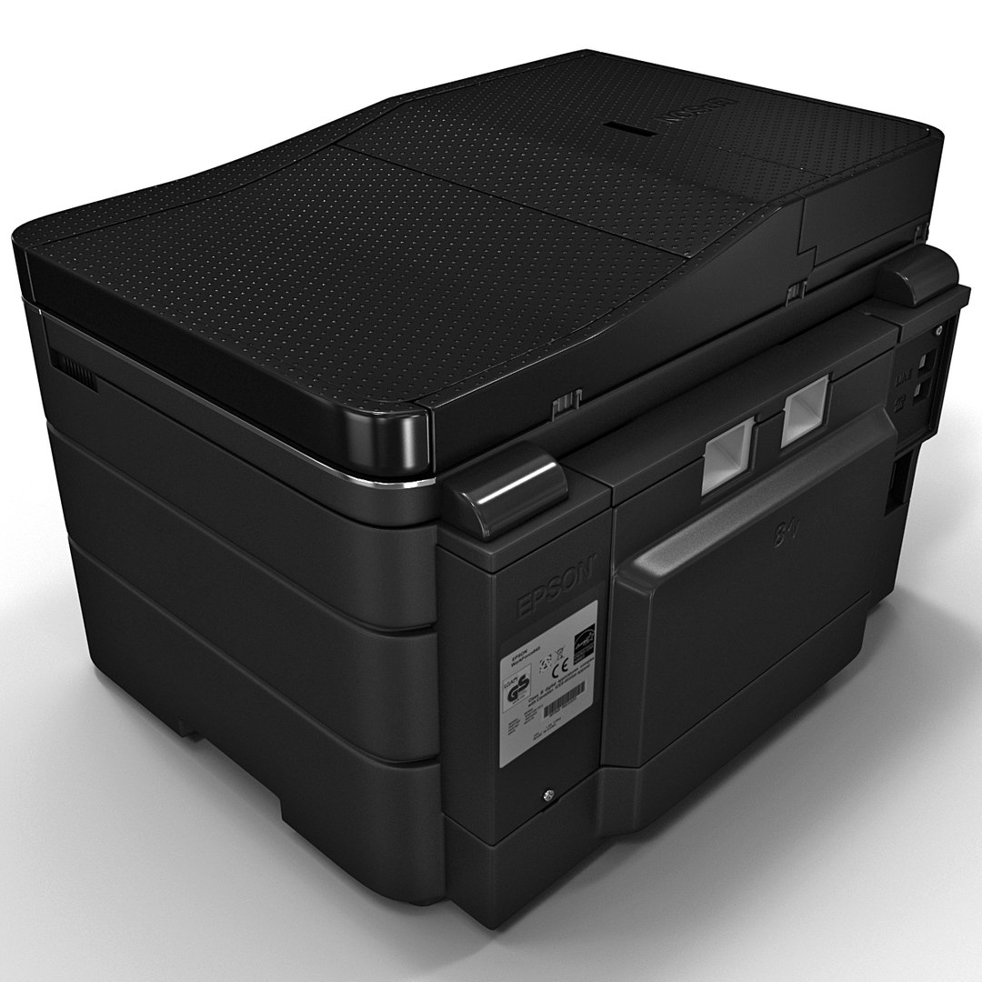 3d model wireless printer epson workforce