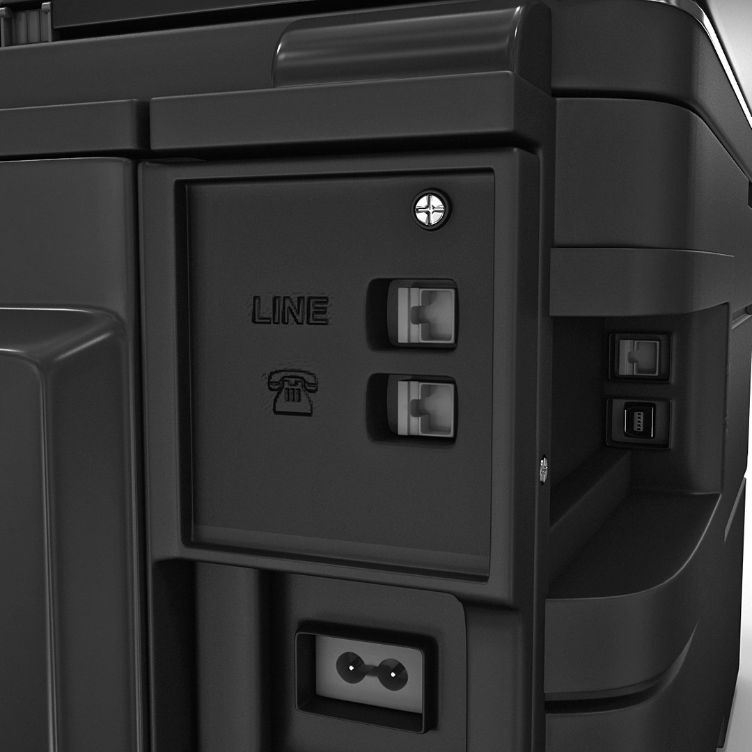 3d model wireless printer epson workforce