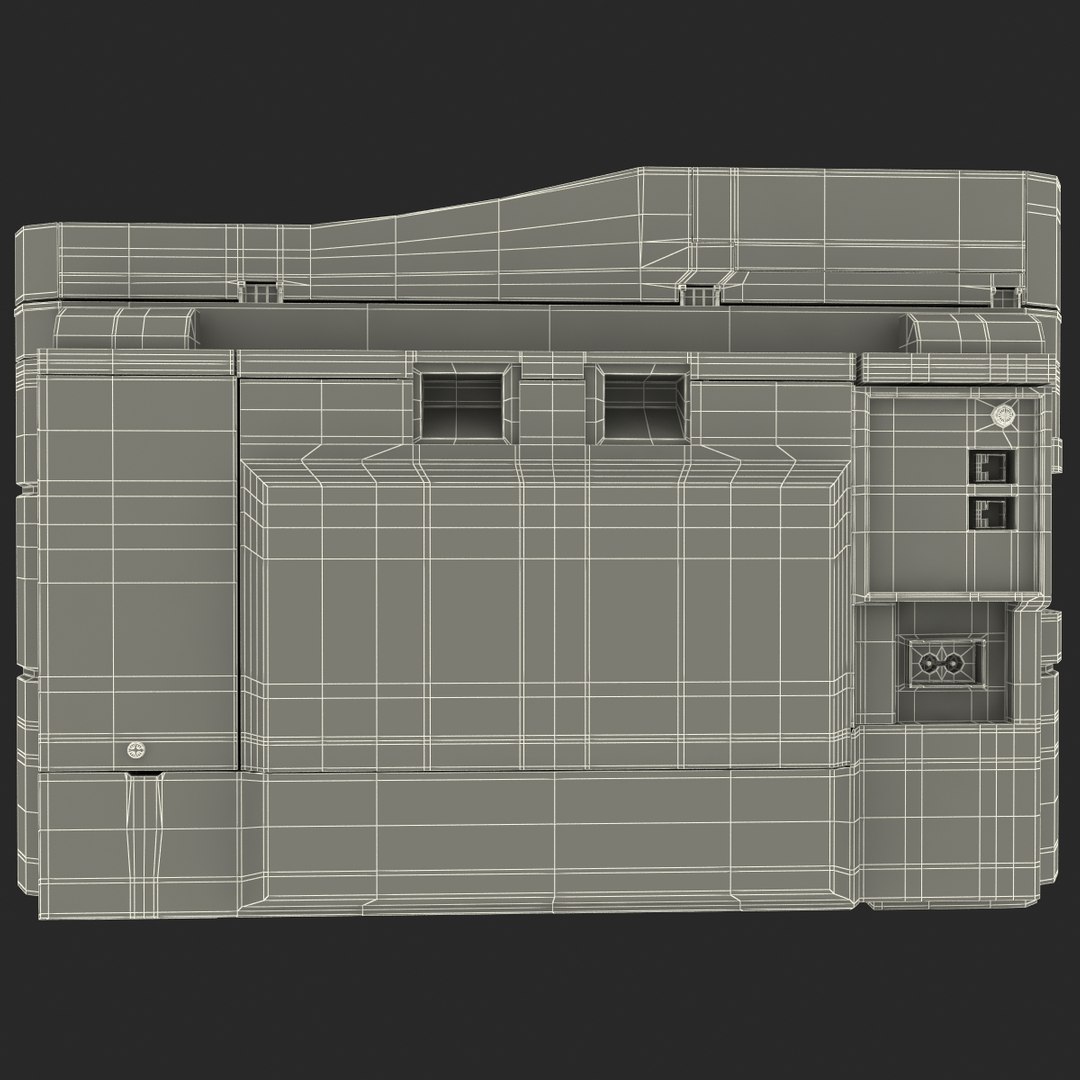 3d model wireless printer epson workforce