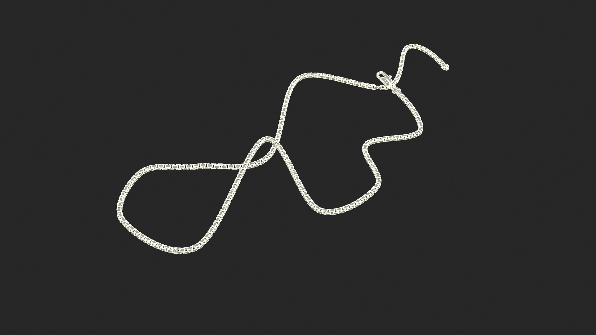 Gold Box Chain Rigged For Cinema 4D 3D - TurboSquid 2120998