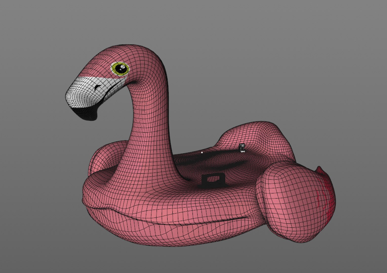 Inflatable Flamingo Floatie 3D Model - TurboSquid 1665300