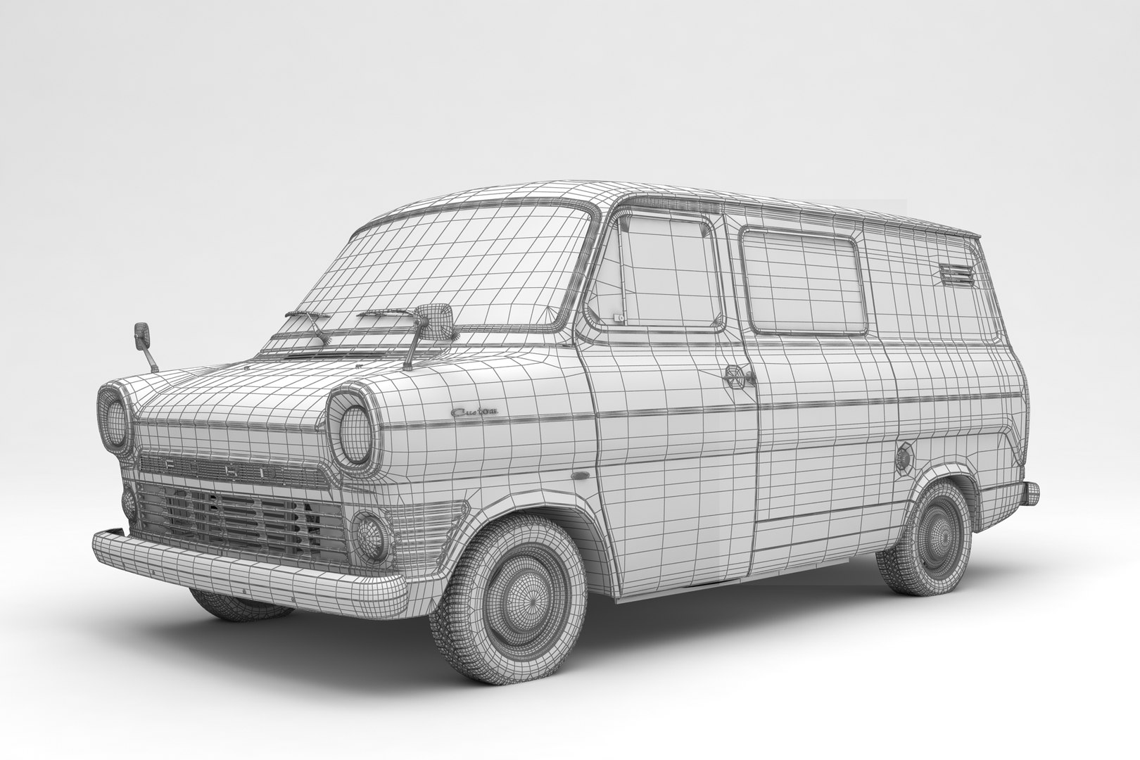 3D Ford Transit Mk1 Model - TurboSquid 2010823