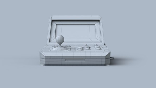 Stylized Retro Arcade 3D model - TurboSquid 1732075