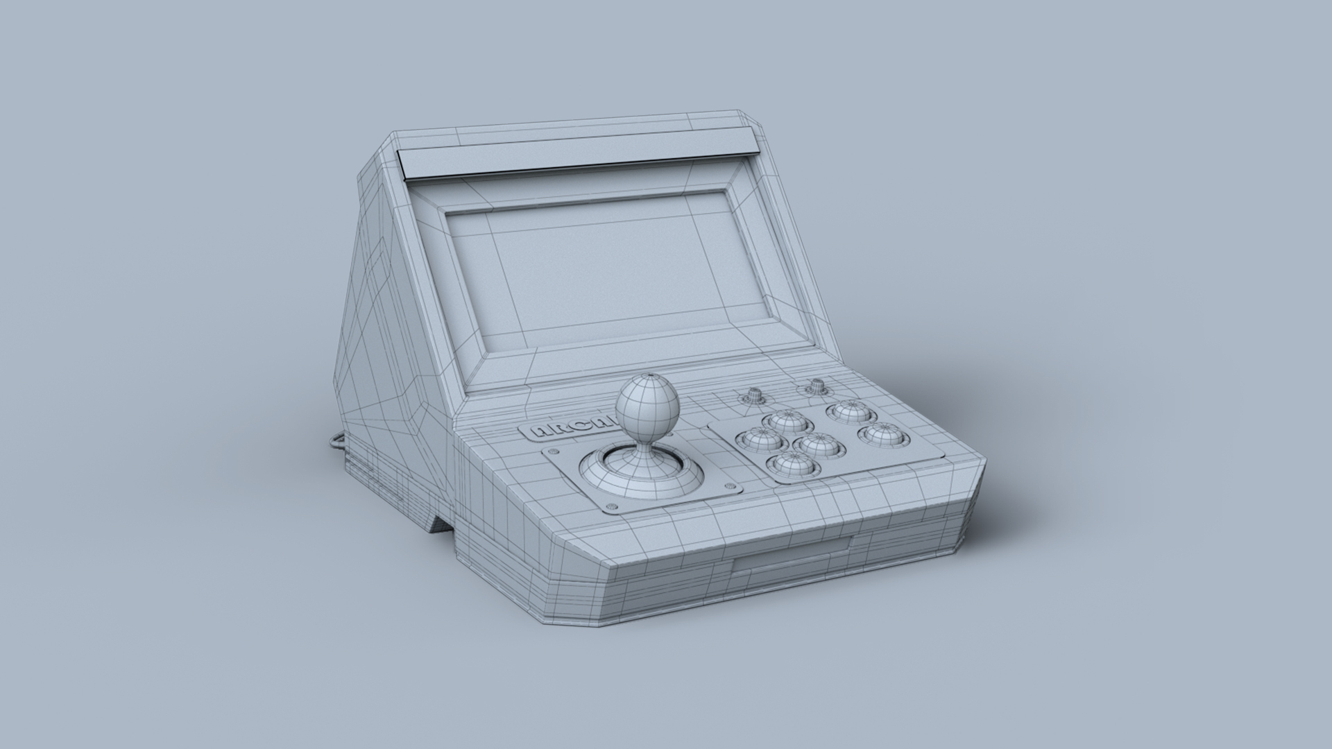 Stylized Retro Arcade 3D model - TurboSquid 1732075