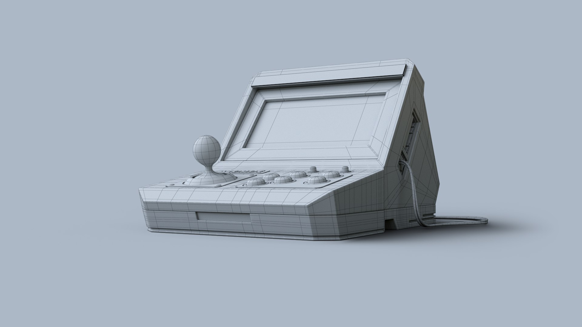 Stylized Retro Arcade 3D Model - TurboSquid 1732075
