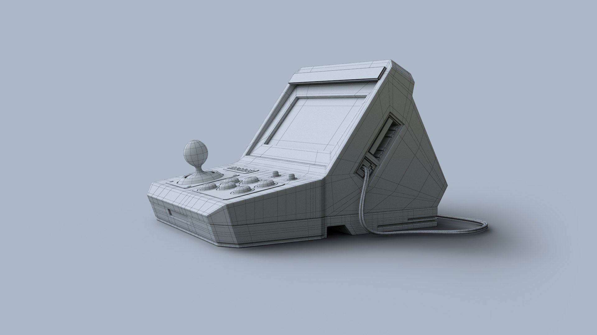 Stylized Retro Arcade 3D Model - TurboSquid 1732075