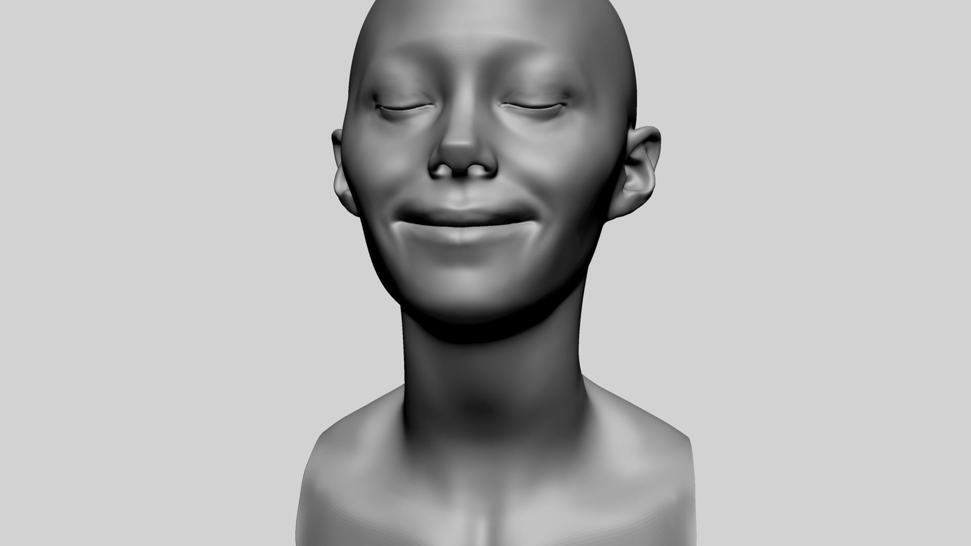 3D Female Head Basemesh - Expressions - TurboSquid 2198903