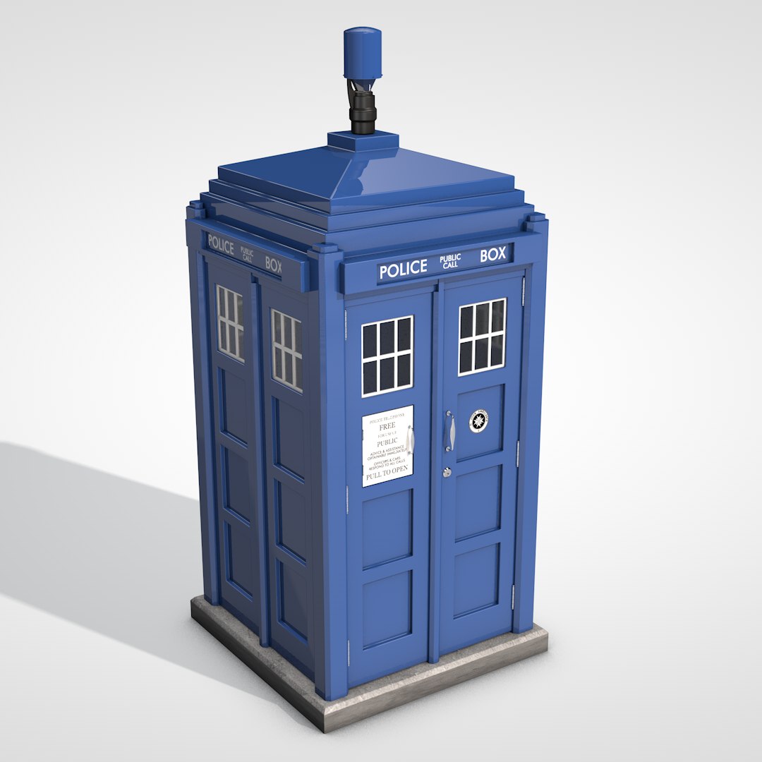 Police Box C4d