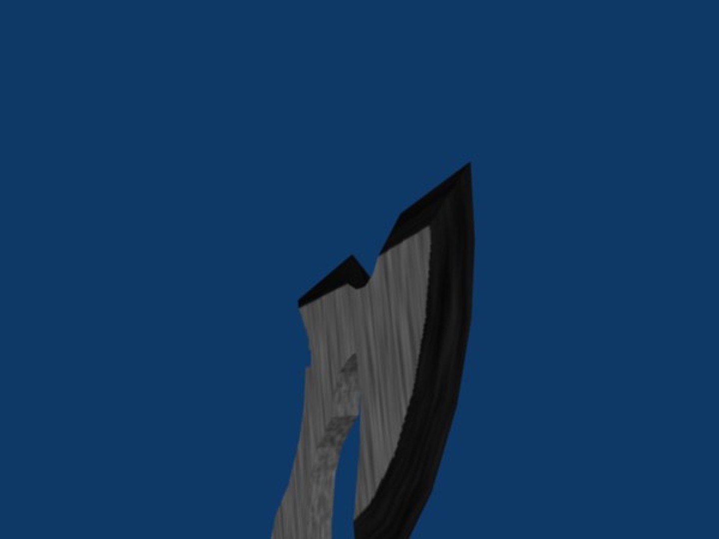 3d model throwing axe