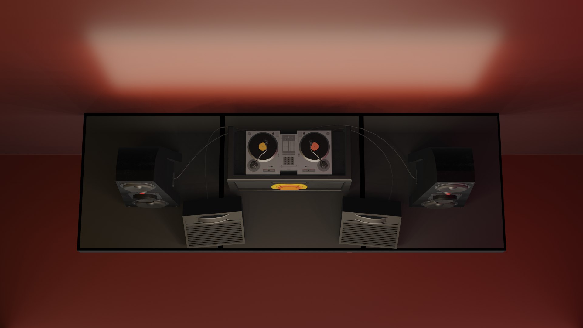 DJ Table 3D - TurboSquid 1988958