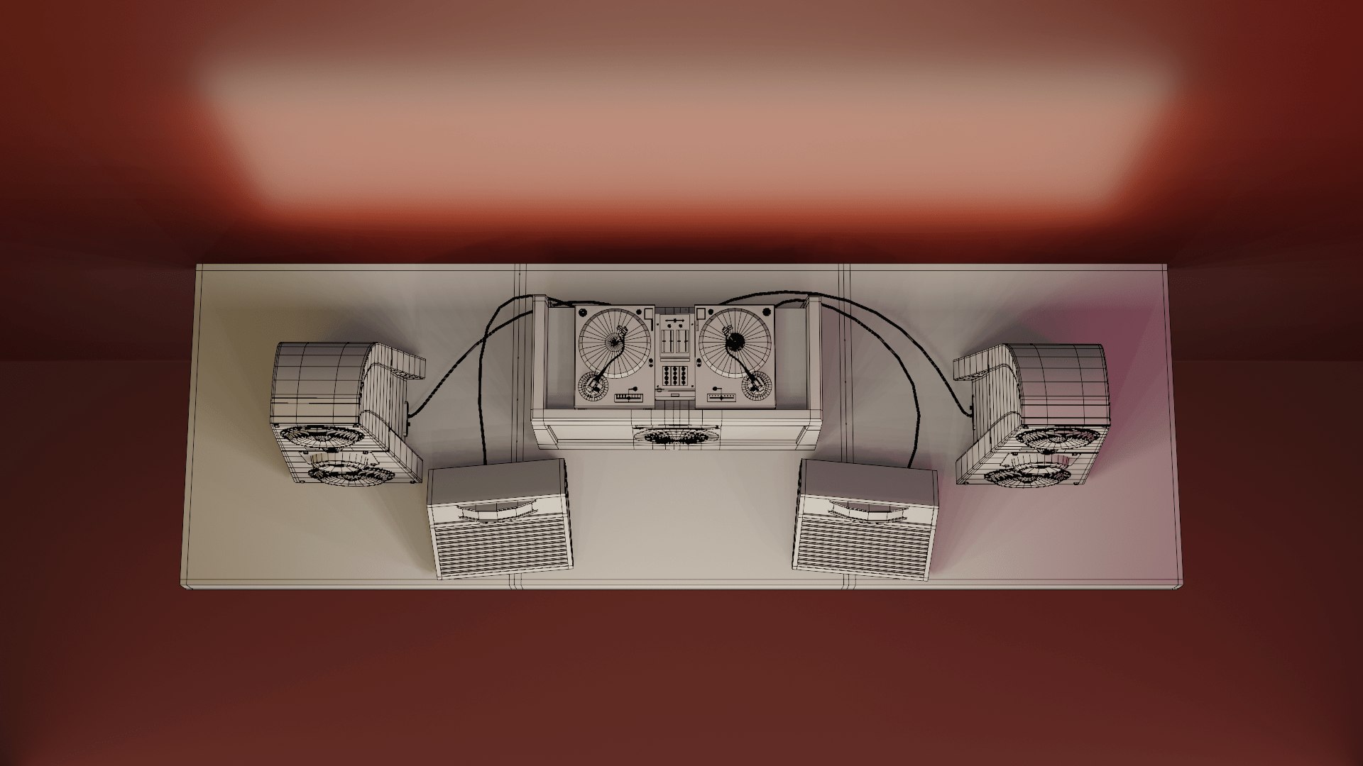 DJ Table 3D - TurboSquid 1988958