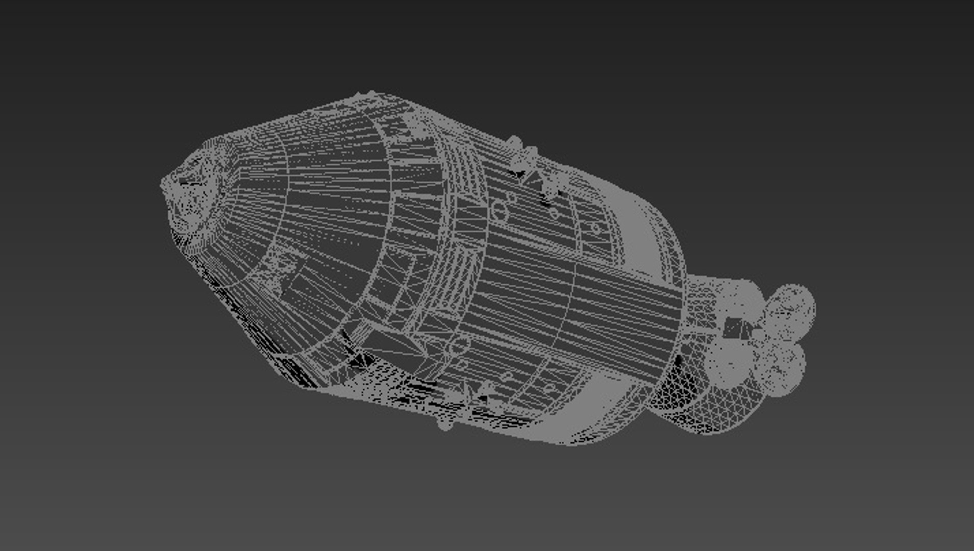 3D Apollo Command Service Module - TurboSquid 1597194